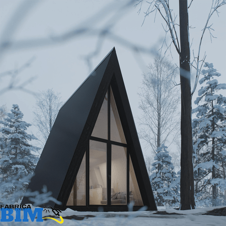 Cabane tip a - Fabrica de Gratare BIM